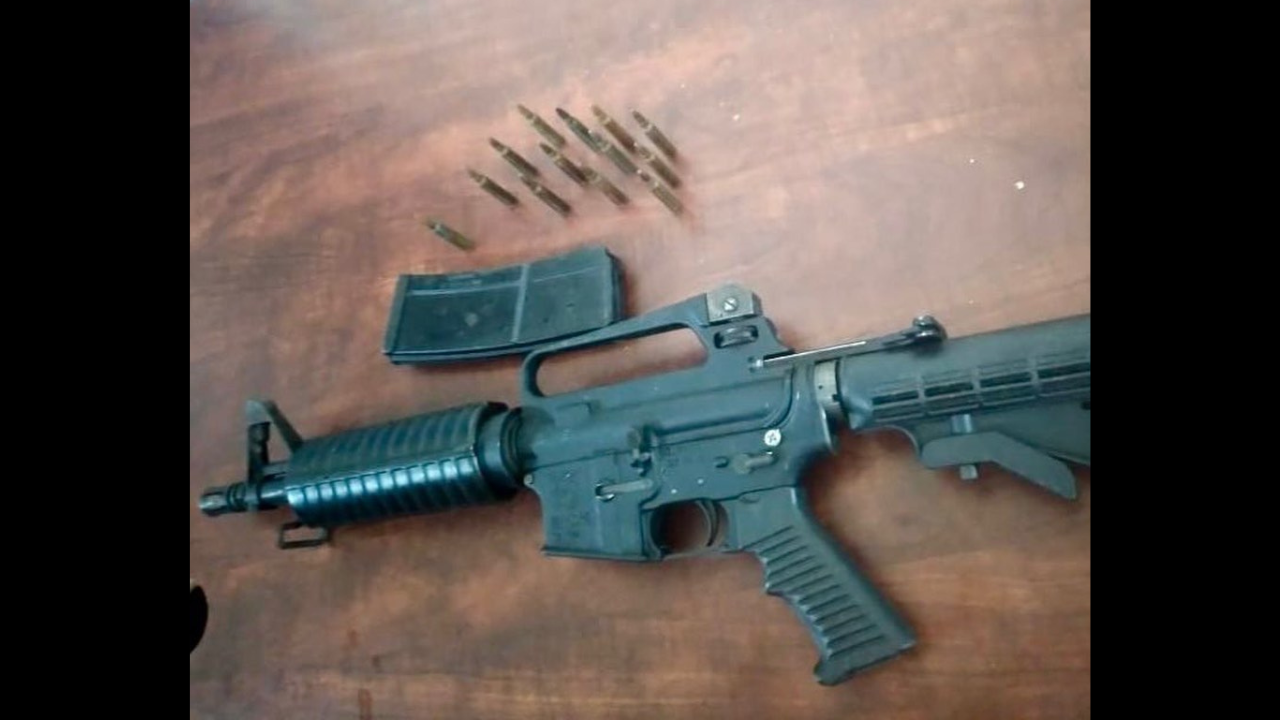 M-16 Assault Rifle Seized in Spanish Town, St Catherine - McKoysNews