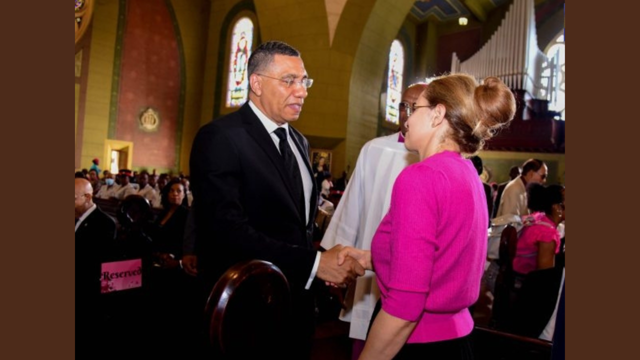 Prime Minister Holness Leads Tributes During Thanksgiving Service for ...