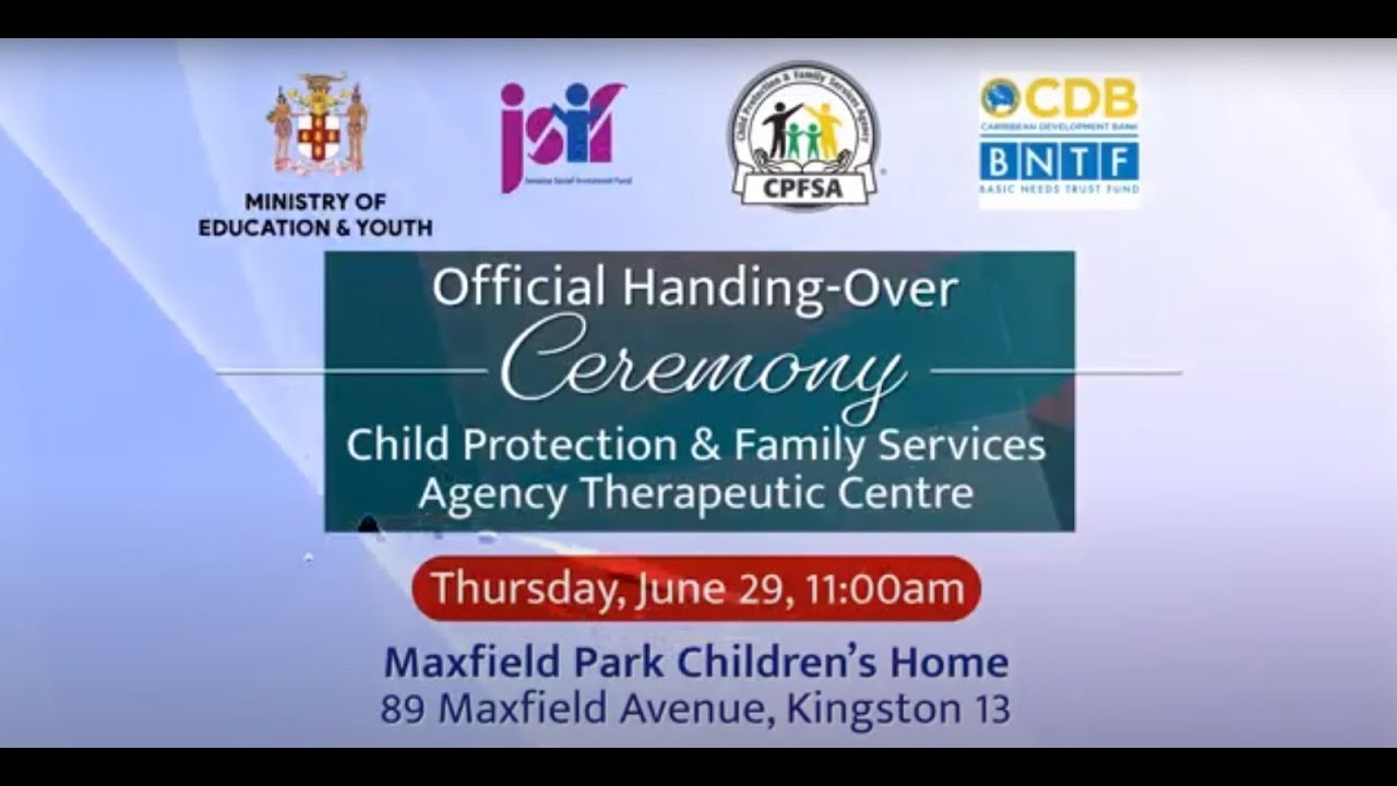 Official Handing-Over Ceremony - CPFSA Therapeutic Centre - June 29 ...