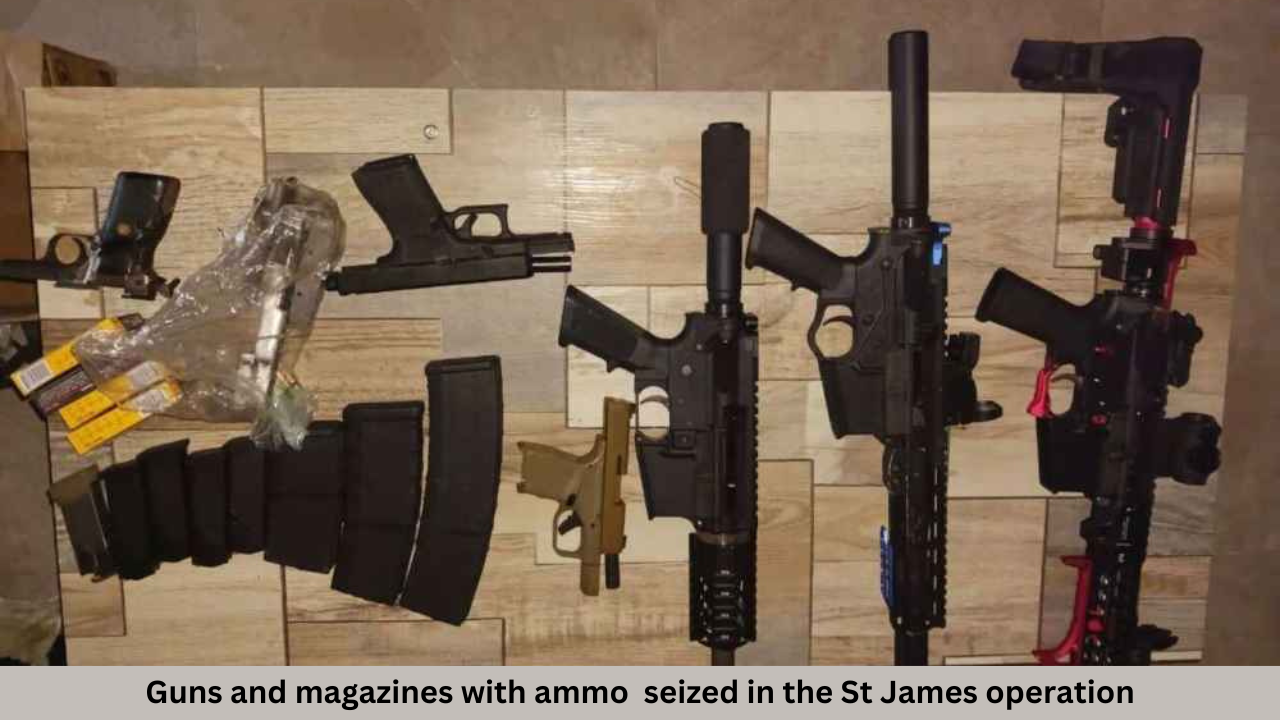 Seven Firearms Recovered in St. James Operation - McKoysNews