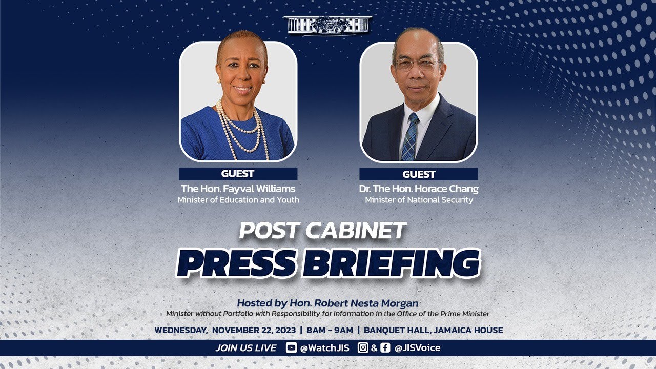 Post Cabinet Press Briefing - November 22, 2023 - McKoysNews