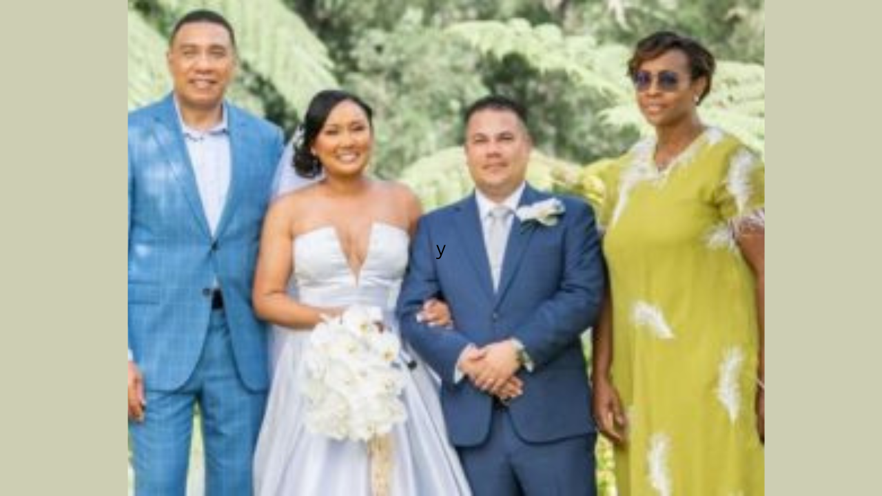 PM Holness and Wife Present as Senator Matthew Samuda Ties the Knot ...