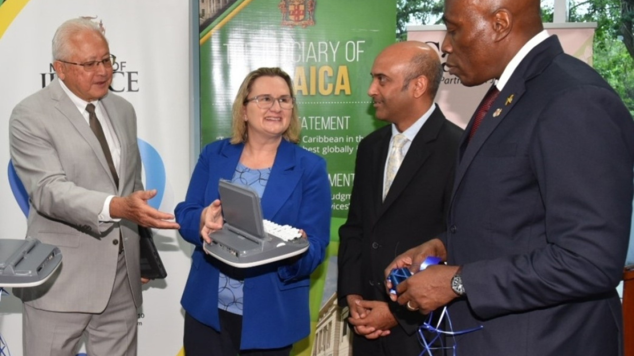 Gov’t Receives Stenographer Machines for Court Reporters - McKoysNews