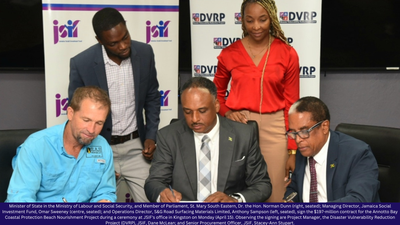 $197m Coastal Beach Protection Project to Be Undertaken in Annotto Bay ...