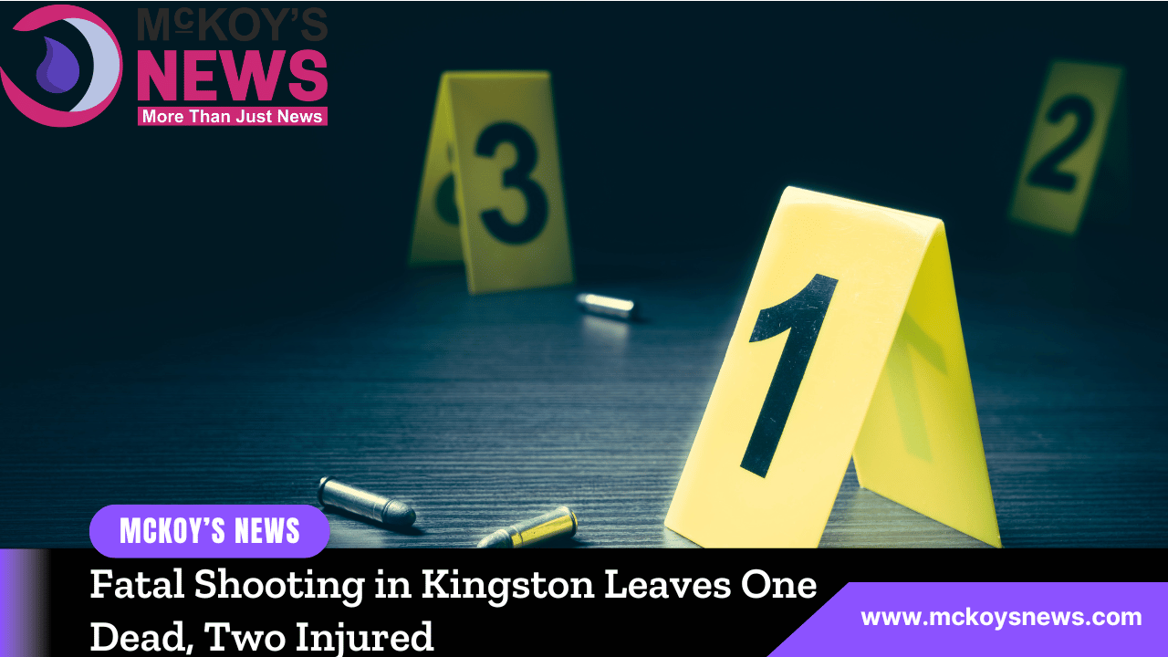 Fatal Shooting in Kingston Leaves One Dead, Two Injured - McKoysNews