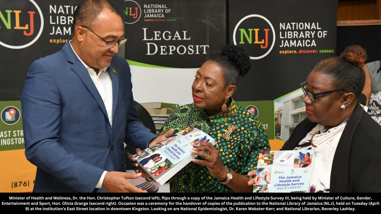Jamaica Health and Lifestyle Survey III Deposited at National Library ...