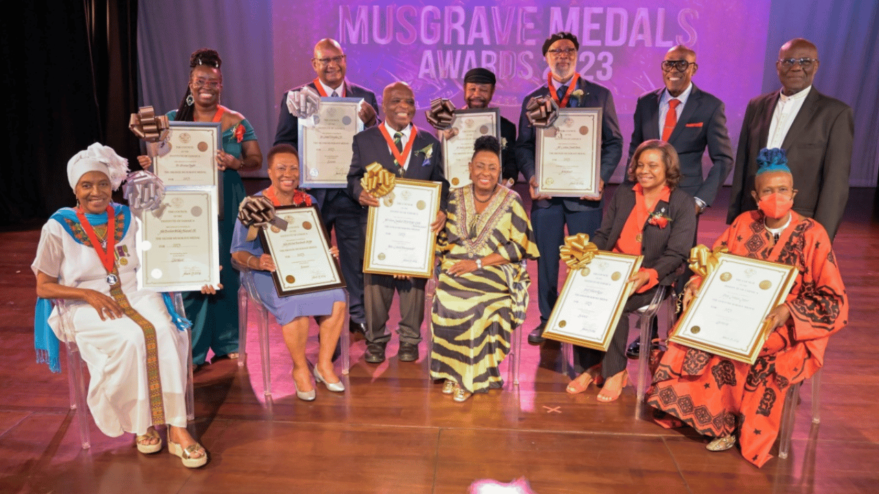 Minister Grange Hails Musgrave Medal Awardees - McKoysNews