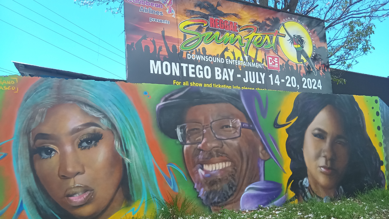 Montego Bay's Sumfest Reggae Wall of Fame Turning Heads - McKoysNews