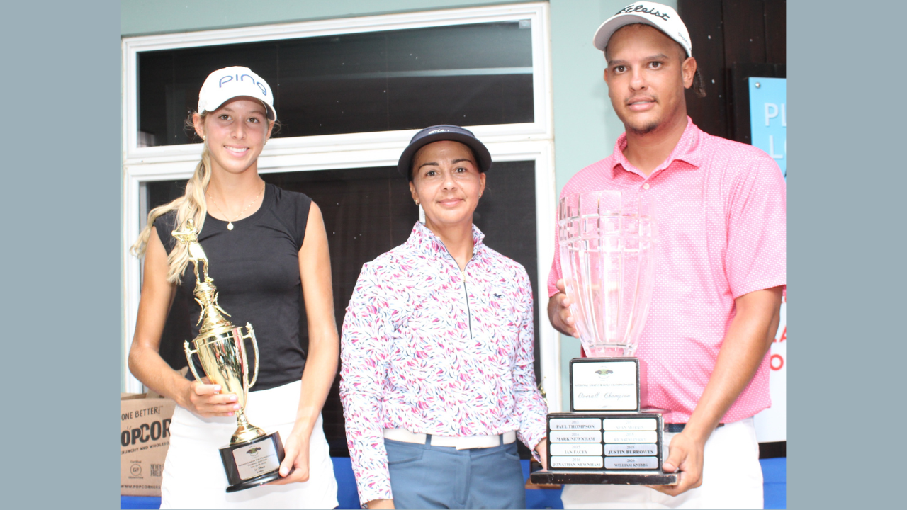 Zandre Roye & Mattea Issa crowned National Amateur Golf Champions ...