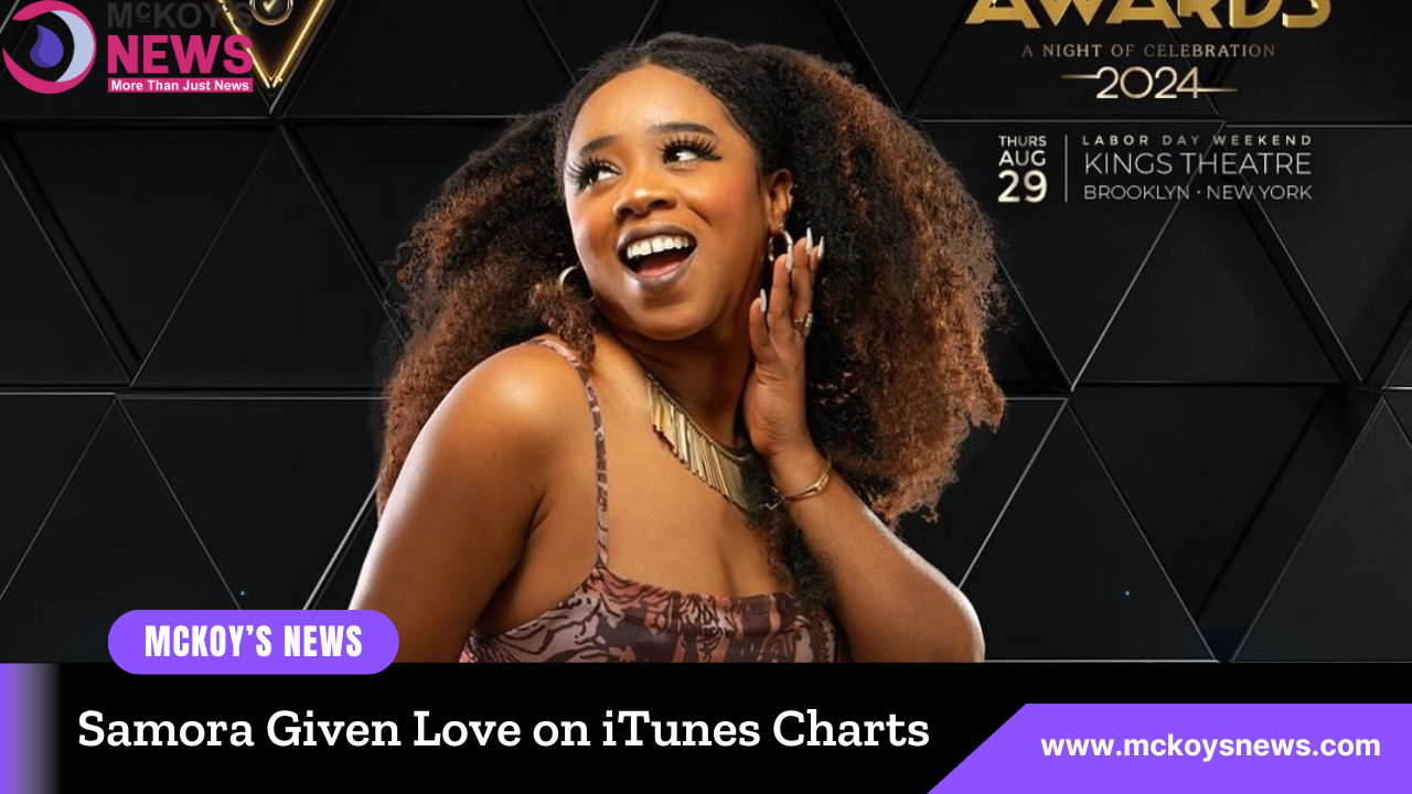 Samora Given Love on iTunes Charts - McKoysNews