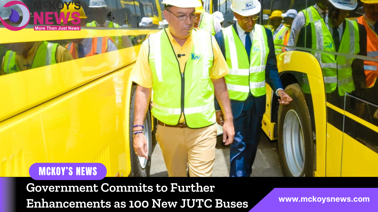 Government Commits to Further Enhancements as 100 New JUTC Buses Arrive ...