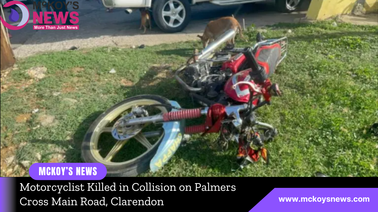 Motorcyclist Killed in Collision on Palmers Cross Main Road, Clarendon ...