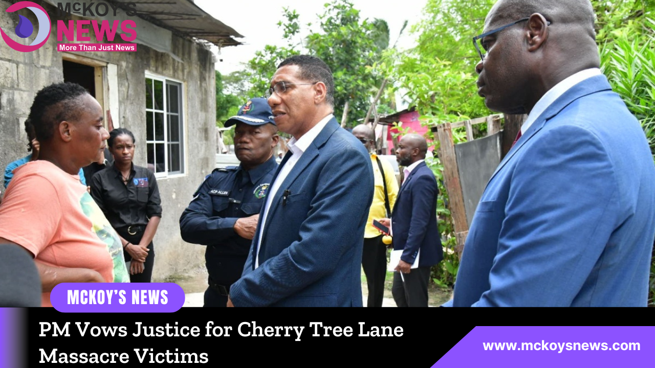 PM Vows Justice for Cherry Tree Lane Massacre Victims - McKoysNews
