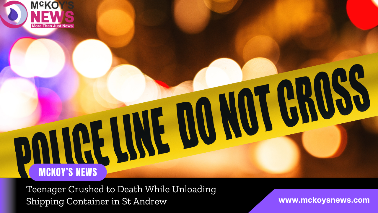 Teenager Crushed to Death While Unloading Shipping Container in St ...