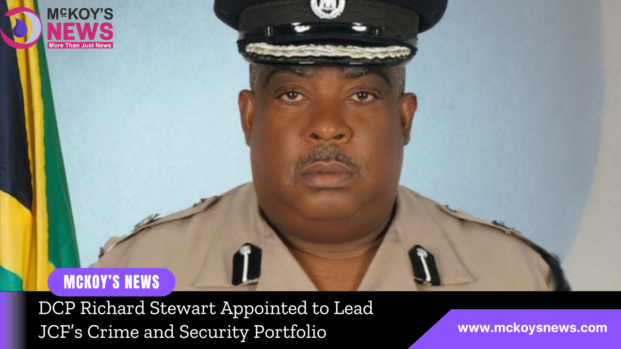 DCP Richard Stewart Appointed to Lead JCF’s Crime and Security ...