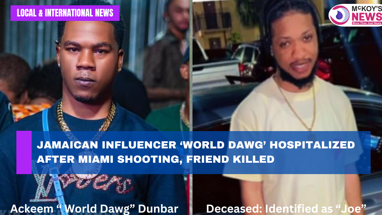 Jamaican Influencer ‘World Dawg’ Hospitalized After Miami Shooting ...