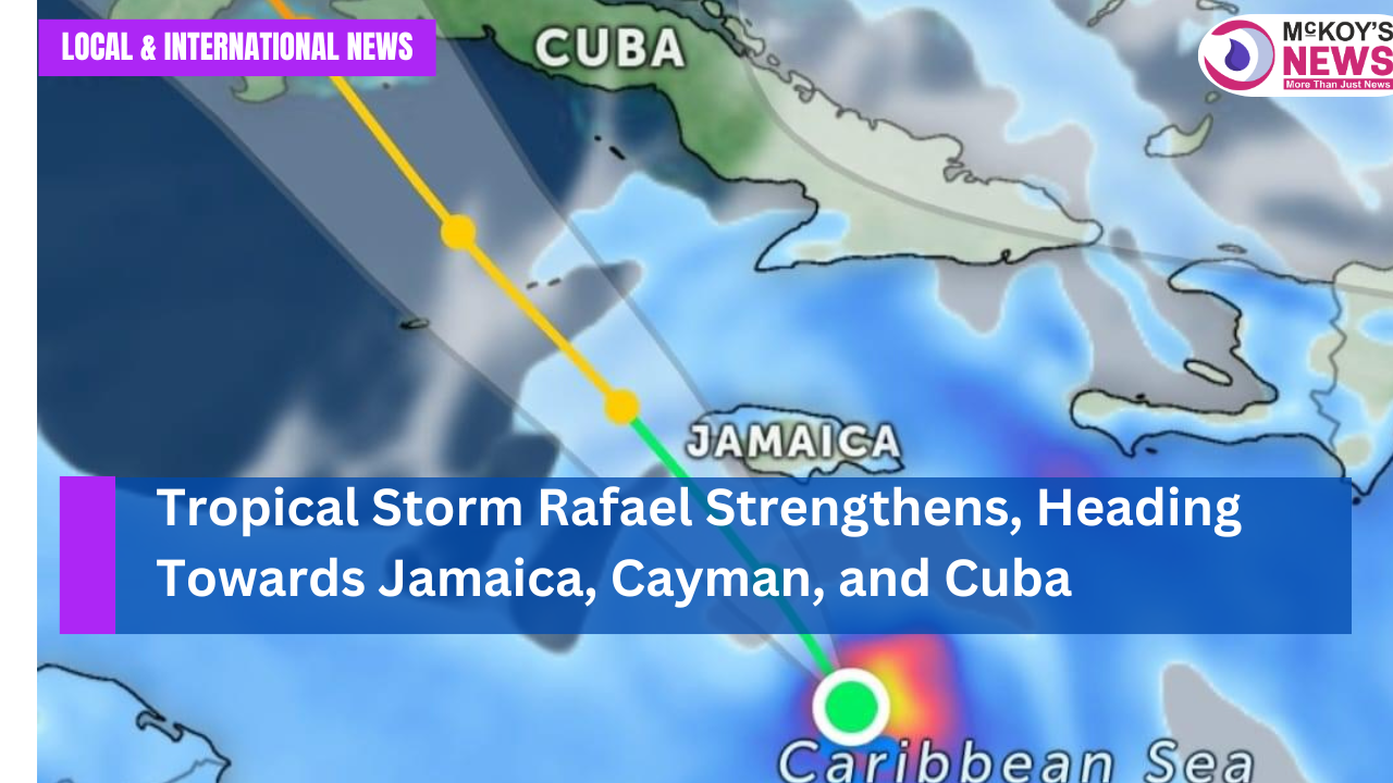 Tropical Storm Rafael Strengthens, Heading Towards Jamaica, Cayman, and ...