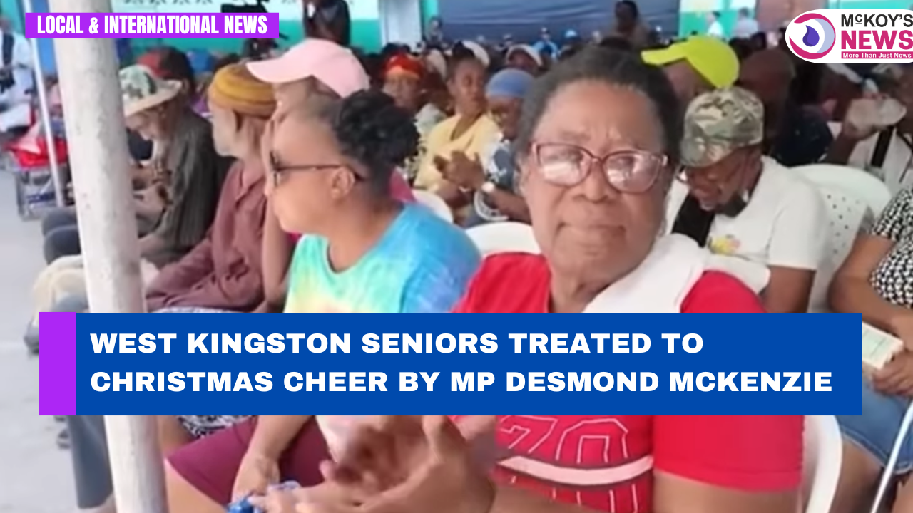 West Kingston Seniors Treated to Christmas Cheer by MP Desmond McKenzie ...
