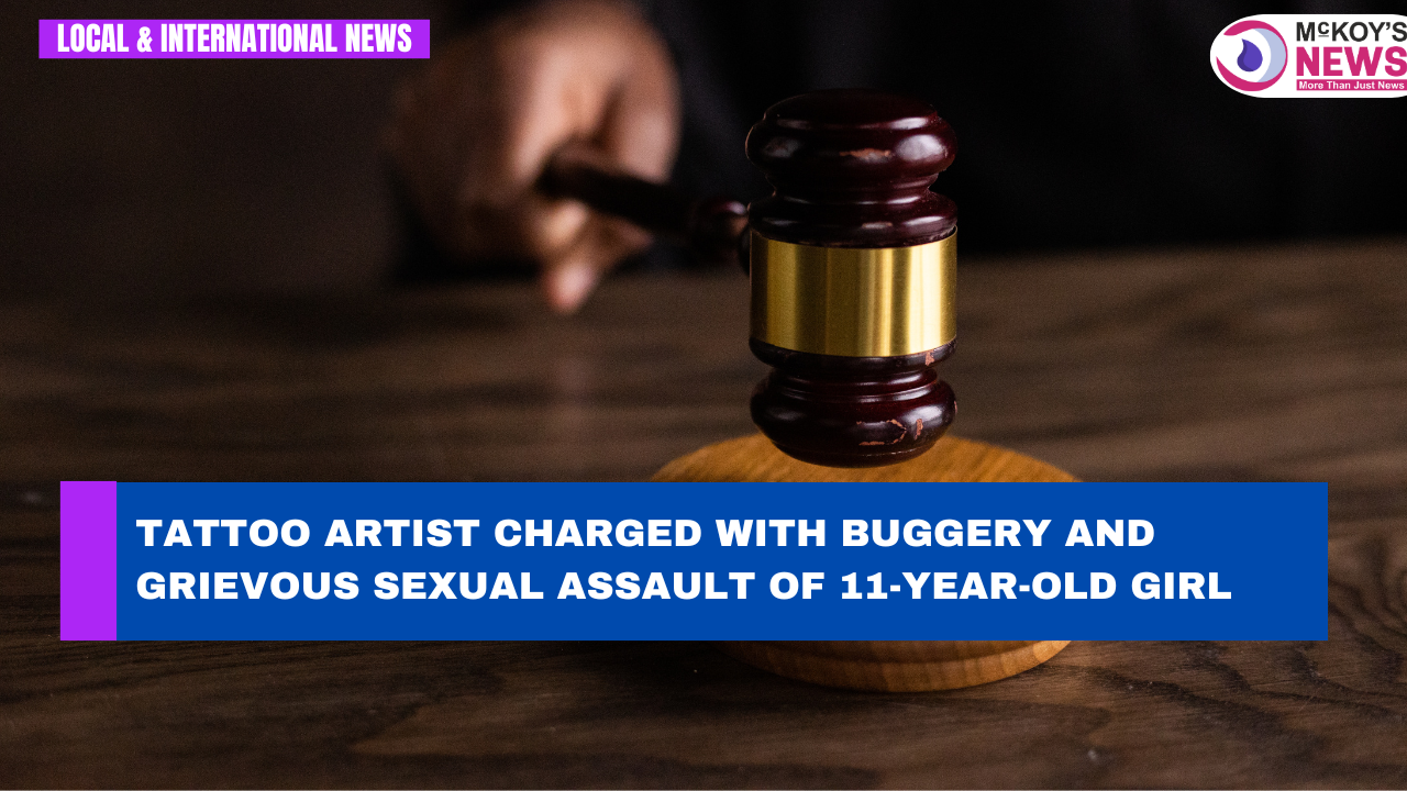 Tattoo Artist Charged with Buggery and Grievous Sexual Assault of 11 ...