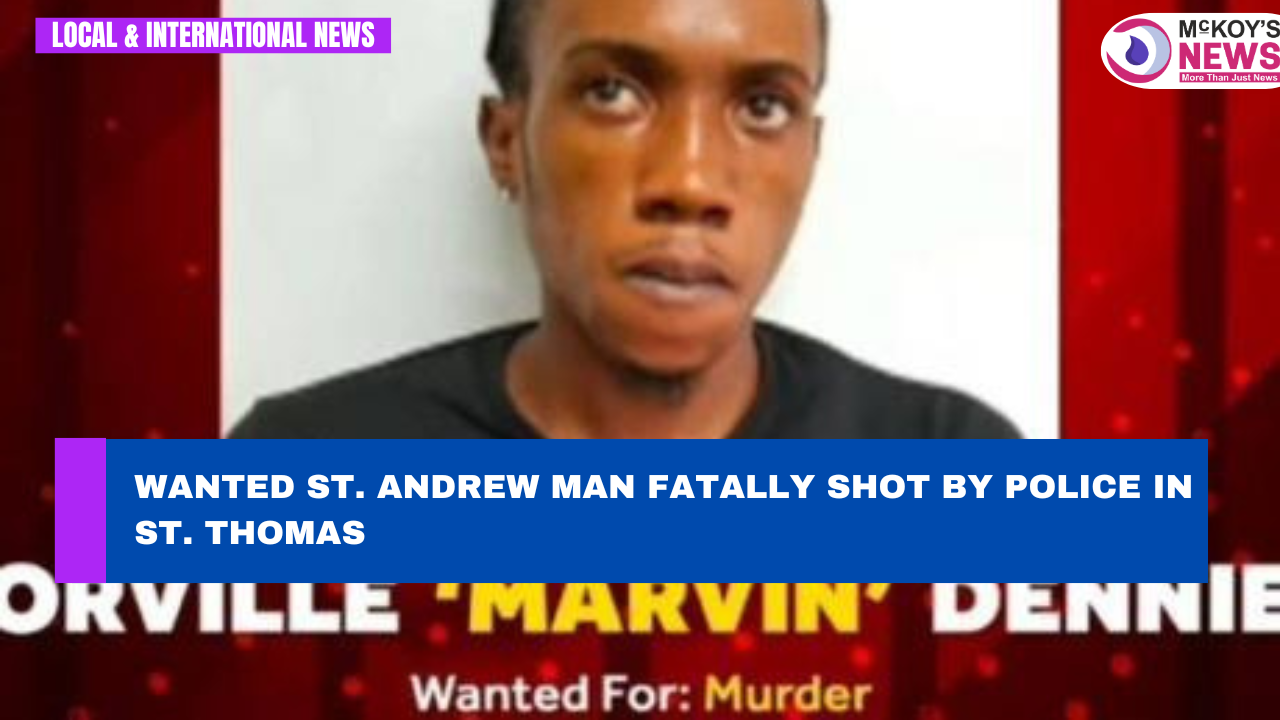 Wanted St. Andrew Man Fatally Shot by Police in St. Thomas - McKoysNews