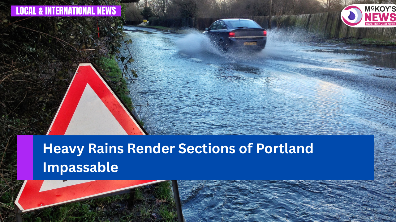 Heavy Rains Render Sections of Portland Impassable - McKoysNews