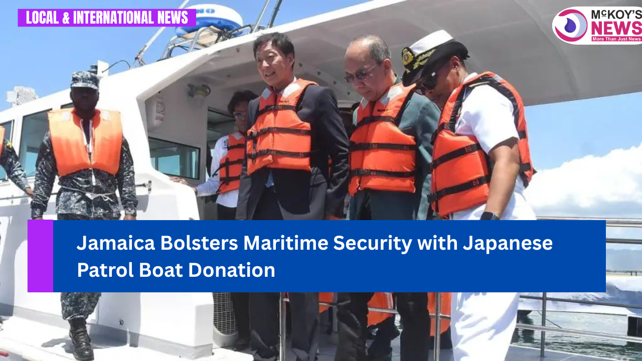 Jamaica Bolsters Maritime Security with Japanese Patrol Boat Donation Amidst Declining Murder ...