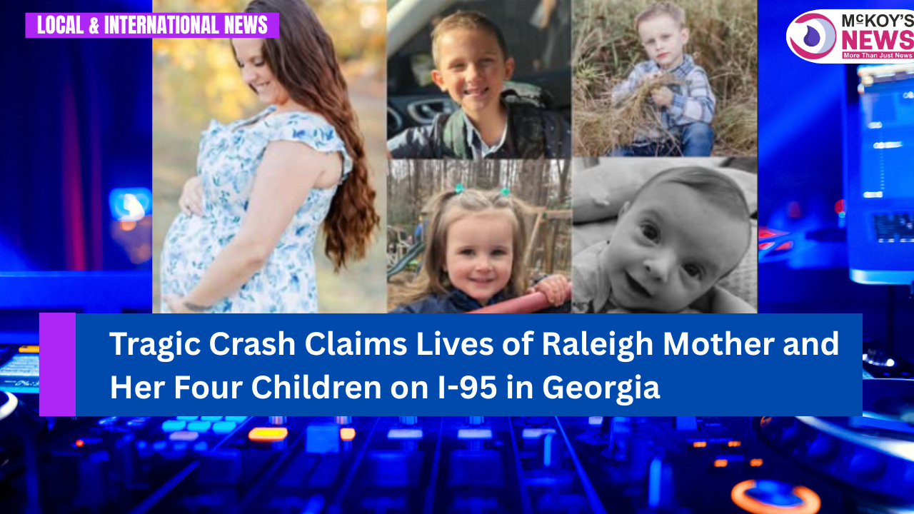 Tragic Crash Claims Lives of Raleigh Mother and Her Four Children on I ...
