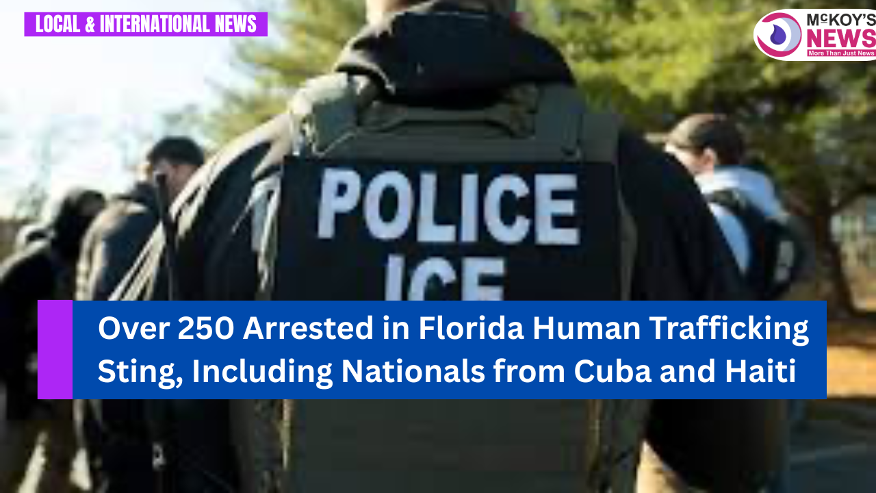 Over 250 Arrested in Florida Human Trafficking Sting, Including ...
