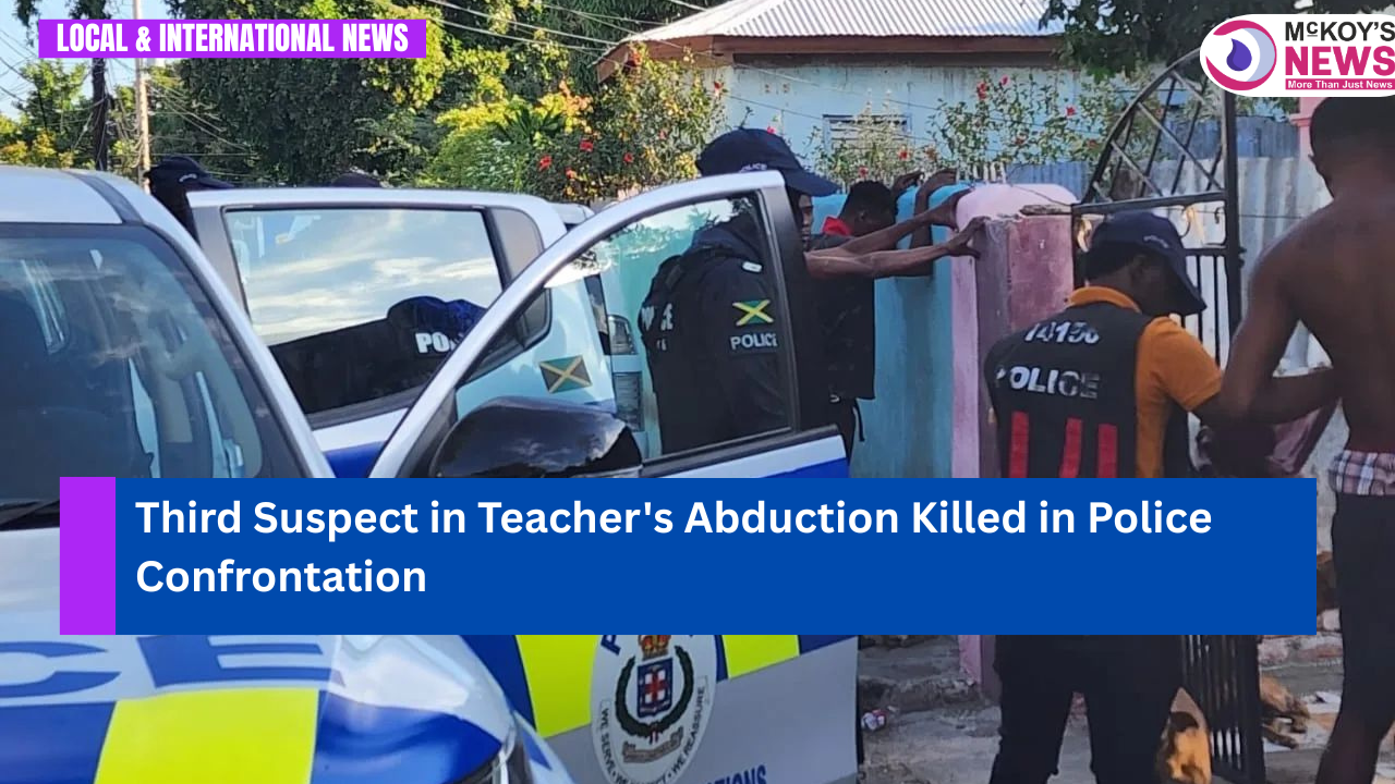 Third Suspect in Teacher's Abduction Killed in Police Confrontation ...