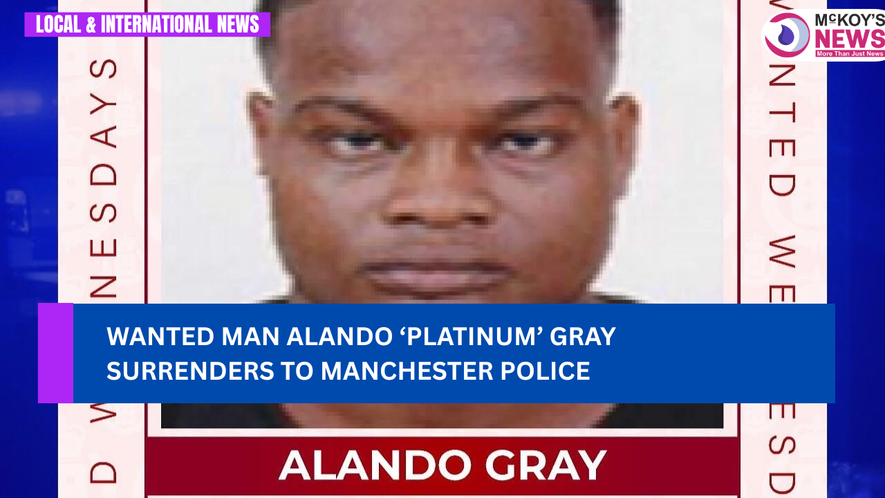 Wanted Man Alando ‘Platinum’ Gray Surrenders to Manchester Police ...