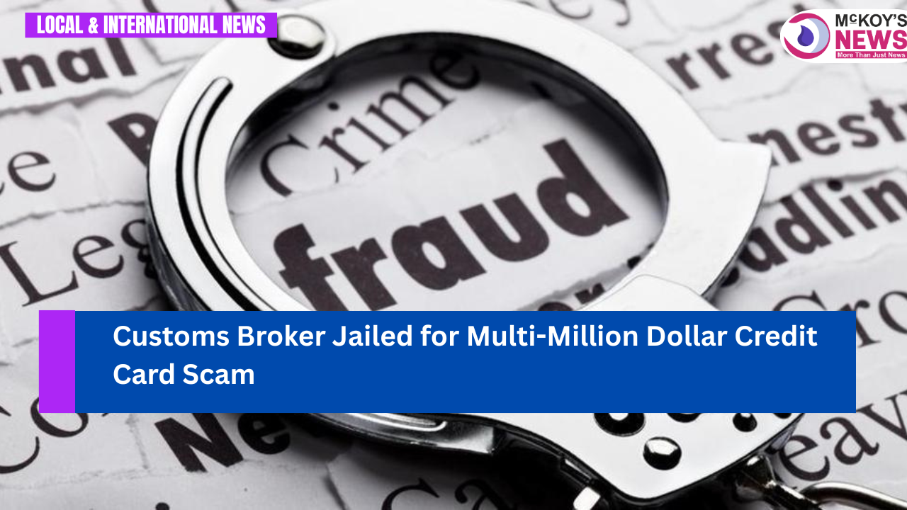 Customs Broker Jailed for Multi-Million Dollar Credit Card Scam ...