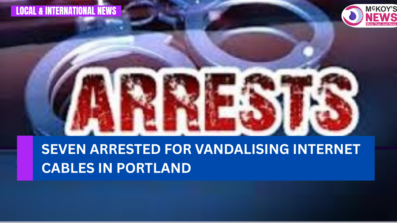 Seven Arrested for Vandalising Internet Cables in Portland - McKoysNews