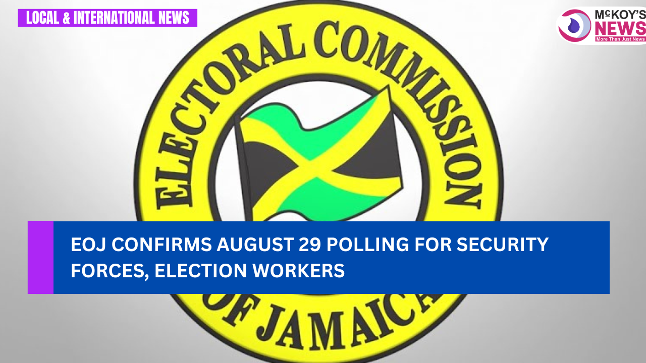EOJ Confirms August 29 Polling for Security Forces, Election Workers ...