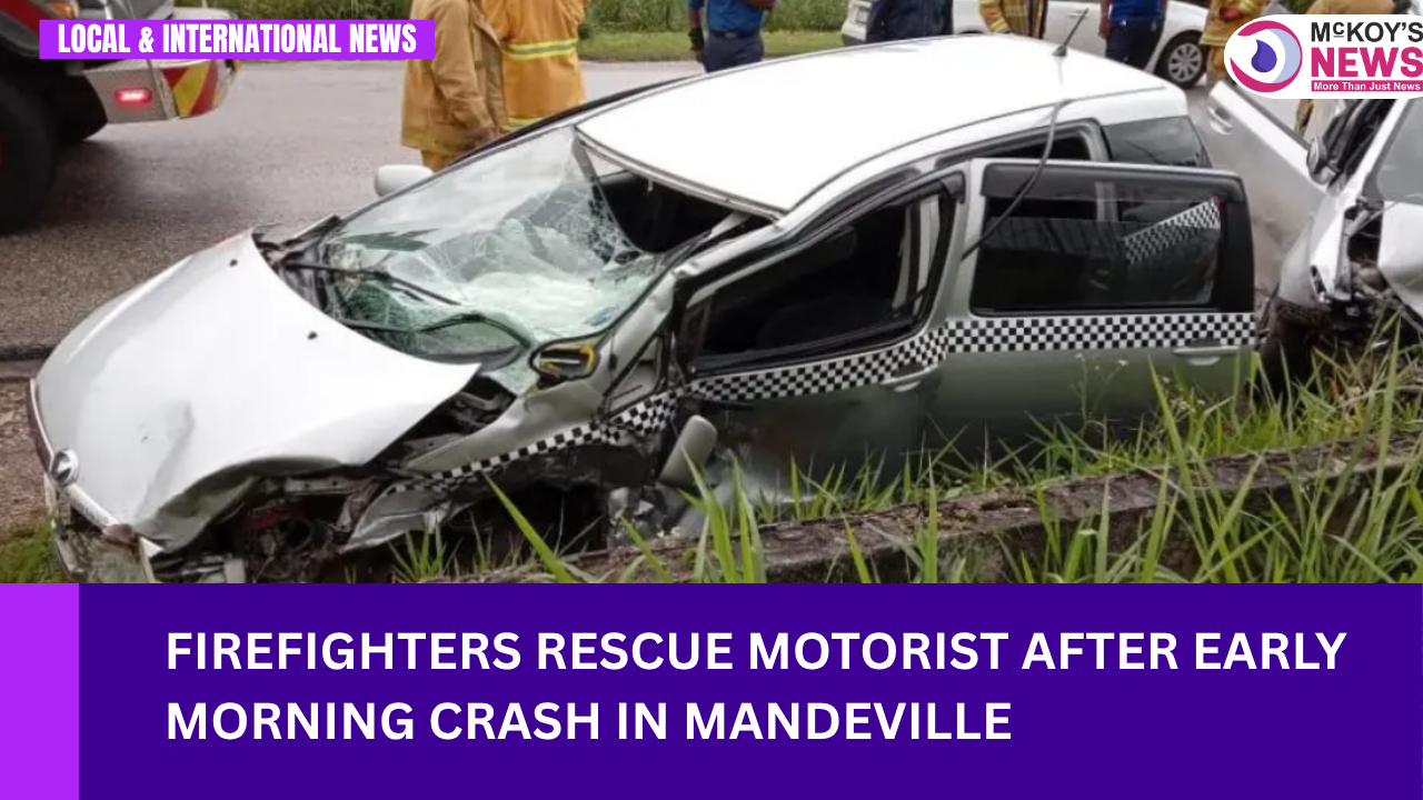 Firefighters Rescue Motorist After Early Morning Crash in Mandeville ...
