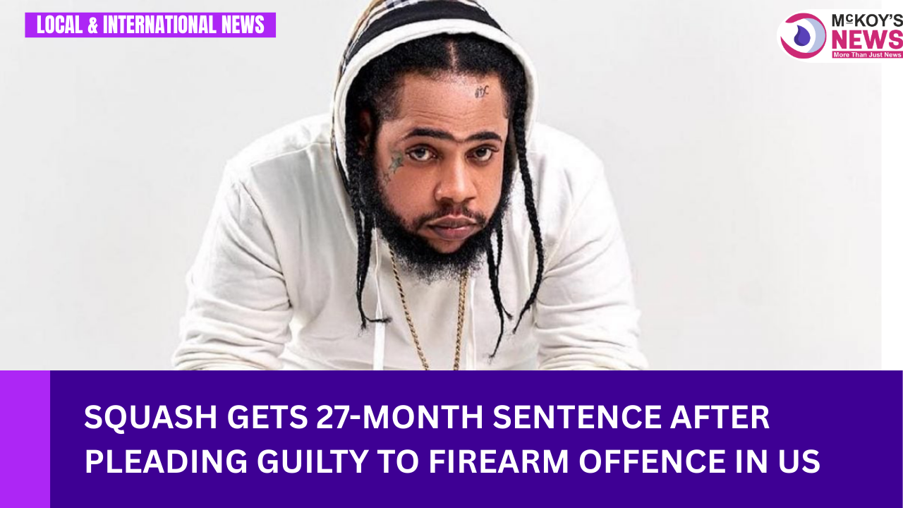 Squash Gets 27-Month Sentence After Pleading Guilty to Firearm Offence ...