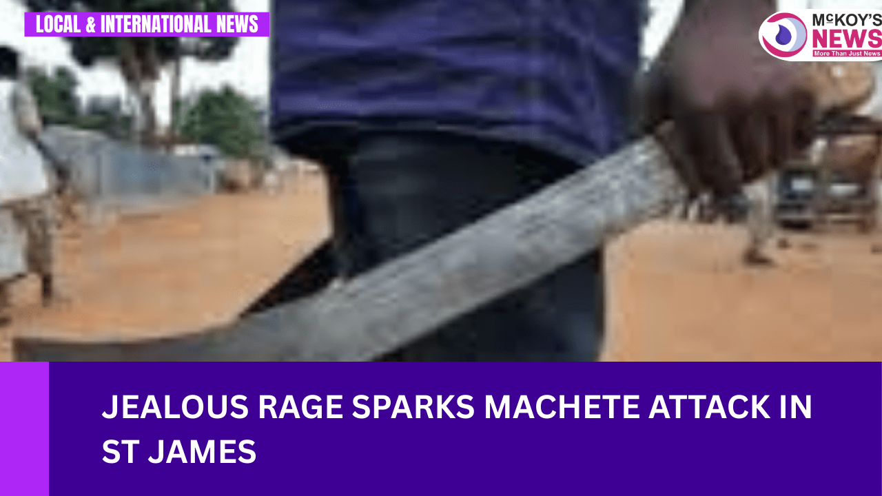 Jealous Rage Sparks Machete Attack in St James - McKoysNews