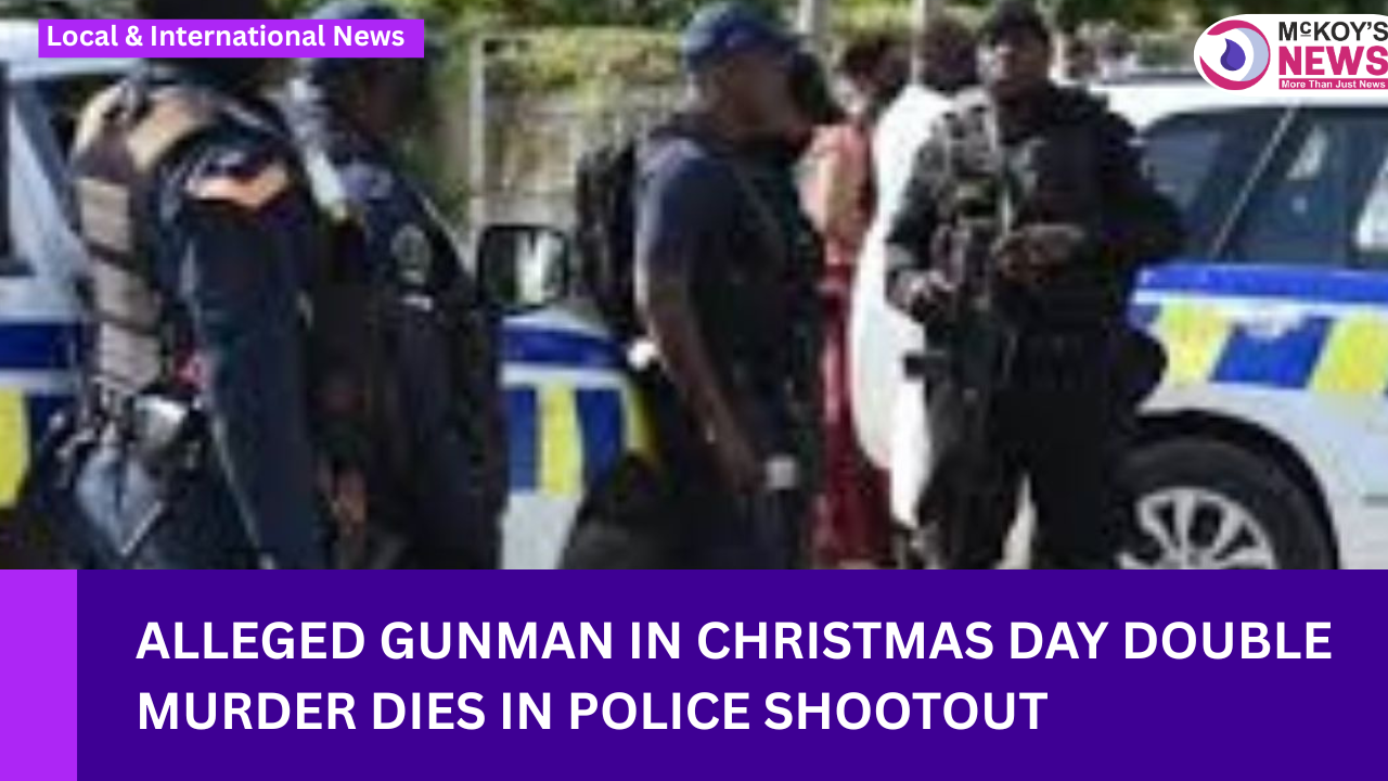 Alleged Gunman in Christmas Day Double Murder Dies in Police Shootout ...