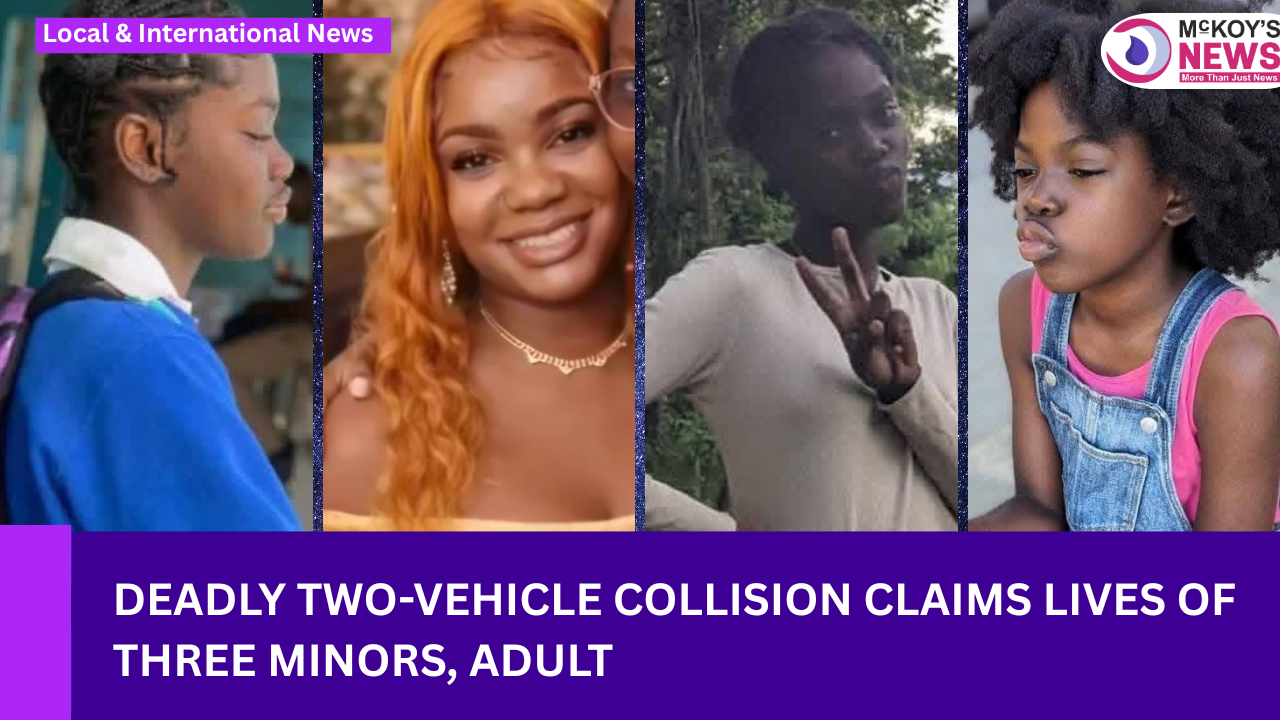 Deadly Two-Vehicle Collision Claims Lives of Three Minors, Adult ...