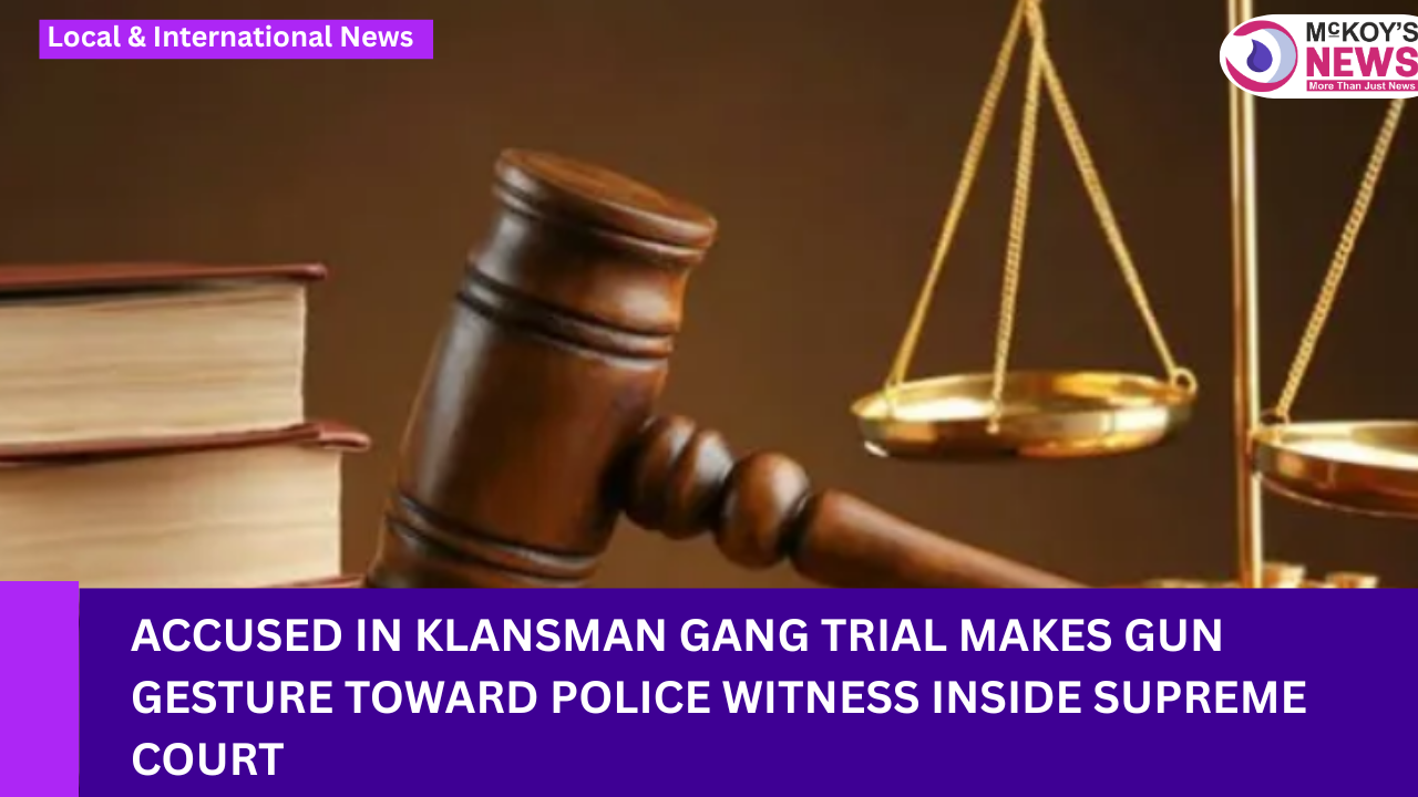 Accused in Klansman Gang Trial Makes Gun Gesture Toward Police Witness ...